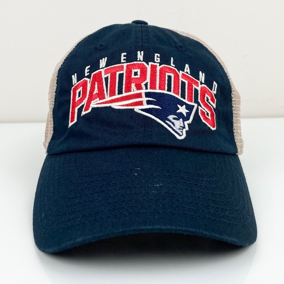 NFL | Accessories | New England Patriots Nfl Mesh Snapback Hat Navy ...